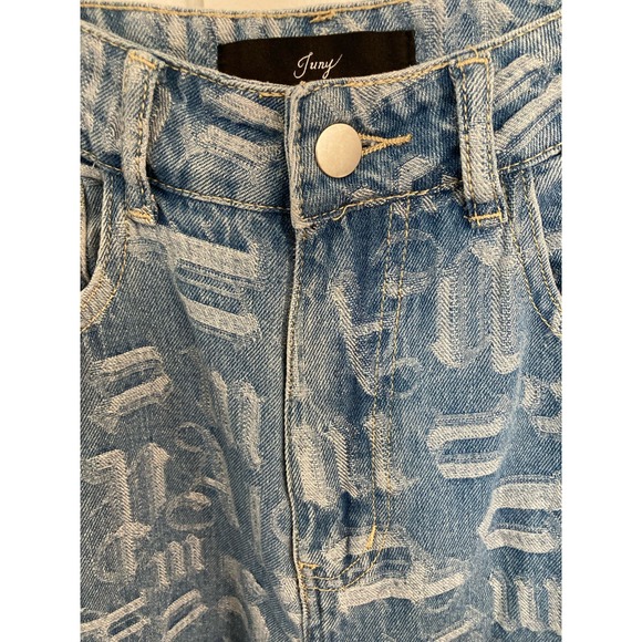 juny | Jeans | Y2k Juny Alphabet Jeans Medium | Poshmark